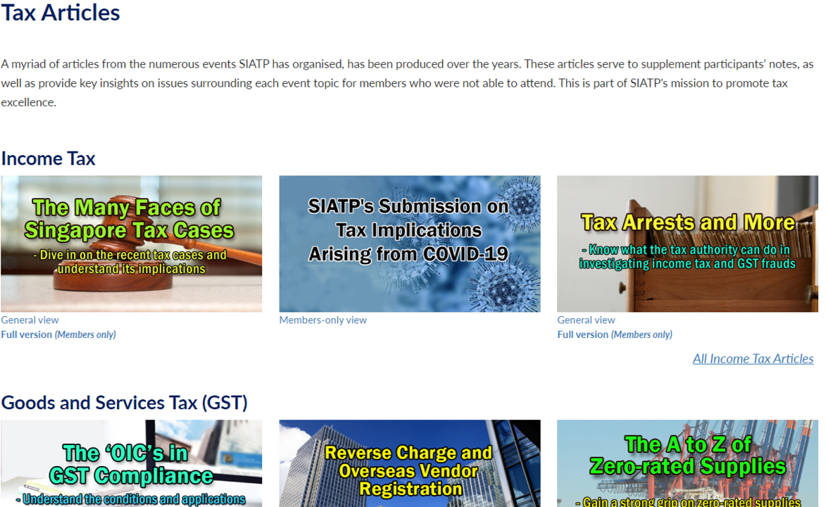 SCTP’s Eye on Tax Excellence